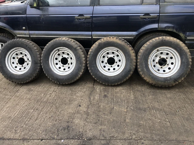 DISCOVERY 1 RANGE Rover Classic Steel Wheels Tyres 245/70/16 £209.99 ...