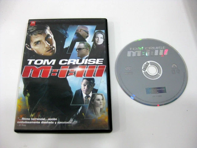M:I: III (MISSION Impossible) Dvd Tom Cruise EUR 12,15 - PicClick FR