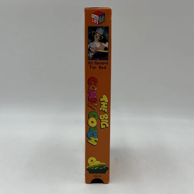 BIG COMFY COUCH, The - All Aboard for Bed VHS Tape 1999 Time Life Kids ...
