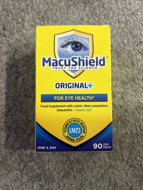 MACUSHIELD EYE SUPPLEMENT Vitamin Capsule - 90 Count £19.99 - PicClick UK