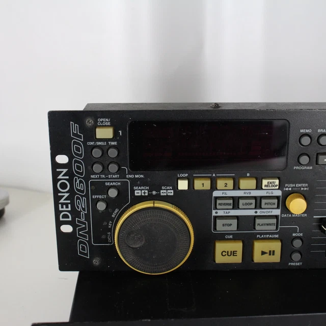 DENON DB-2600F DUAL CD Player with Remote RC-46 Spares / Repairs - EHB ...