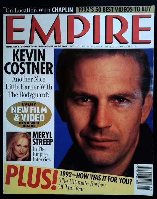 EMPIRE MAGAZINE NO.43 January 1993 mbox2210 Kevin Costner £5.95 ...