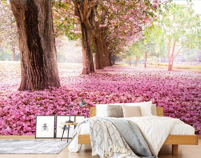 3D PETAL TREE 8269 Wallpaper Mural Paper Wall Print Indoor Murals CA ...