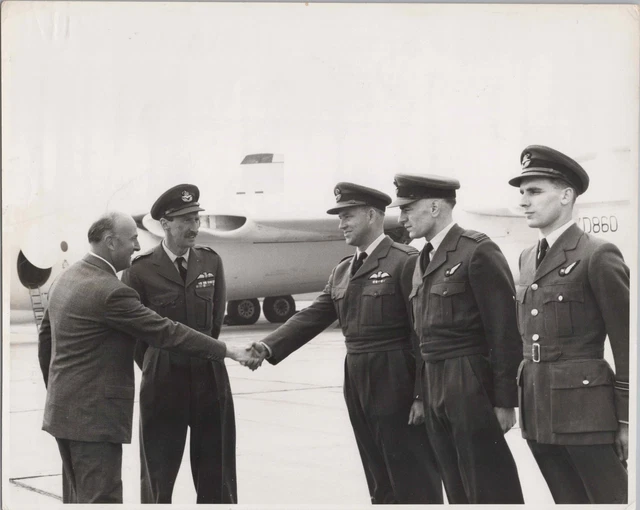 VICKERS VALIANT SIR George Edwards Original Vintage Raf Photo Royal Air ...