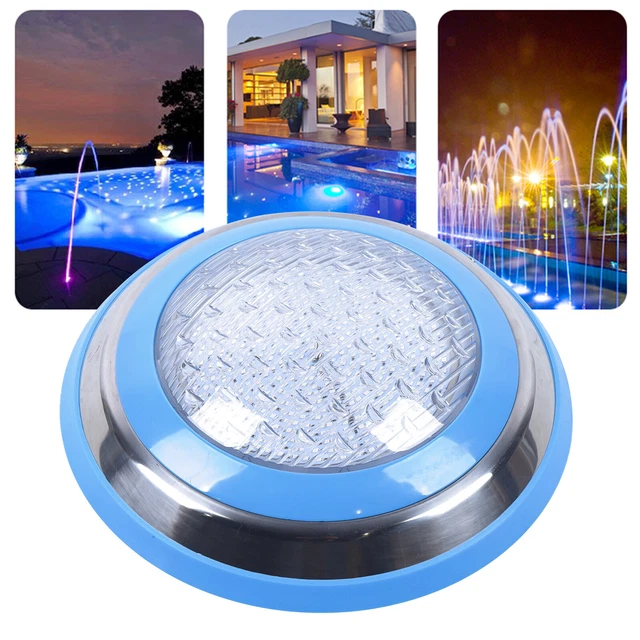 SWIMMING POOL LIGHT Waterproof Underwater SPA RGB LED Lamp W/ Remote ...