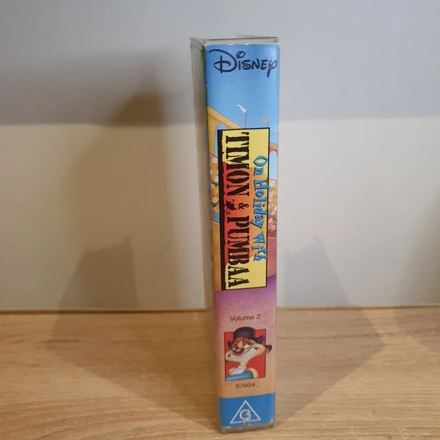 DISNEY ON HOLIDAY With Timon And Pumbaa VHS Tape 1997 $12.00 - PicClick AU