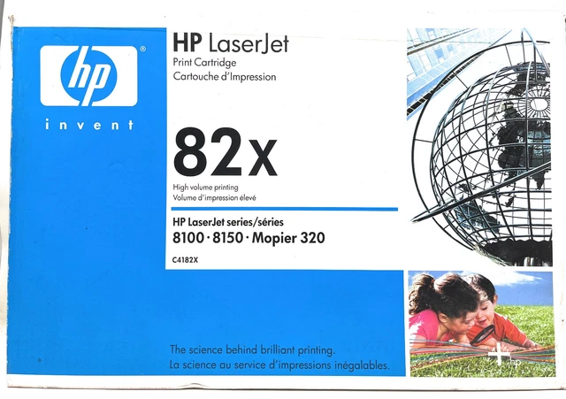 HP C4182X 82X Toner Original Pour Laserjet 8100/8150/8100N / MOPIER 320 ...