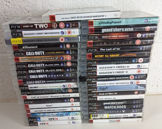 HUGE COLLECTION OF PlayStation 3 PS3 Games £44.00 - PicClick UK