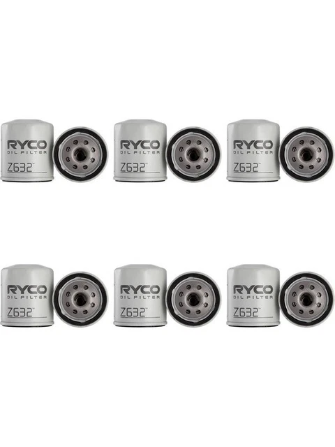 6 X RYCO Oil Filter Z632 fits Nissan 300ZX 3.0 Z31 EUR 90,07 - PicClick FR