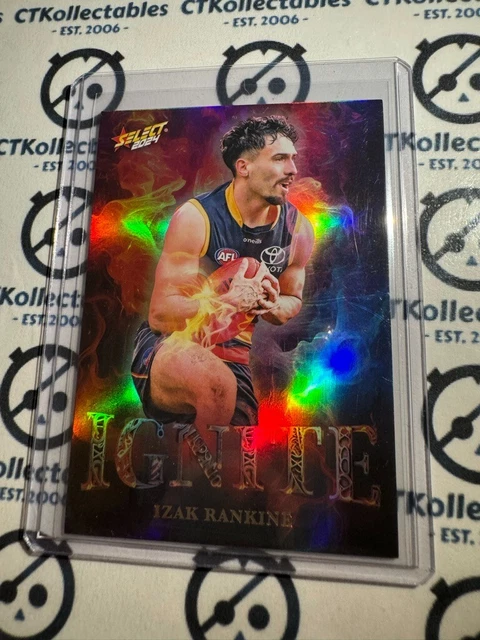 2024 AFL FOOTY Stars IGNITE Izak Rankine IG3 Crows EUR 5,10 - PicClick FR