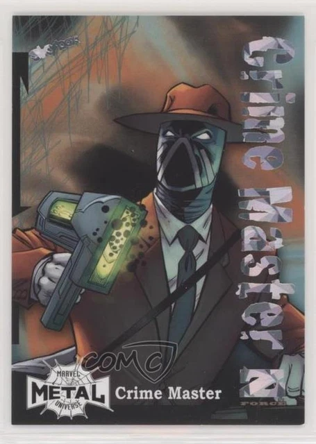 2022 MARVEL METAL Universe Spider-Man Z-Force Amazing Rave /62 Crime ...