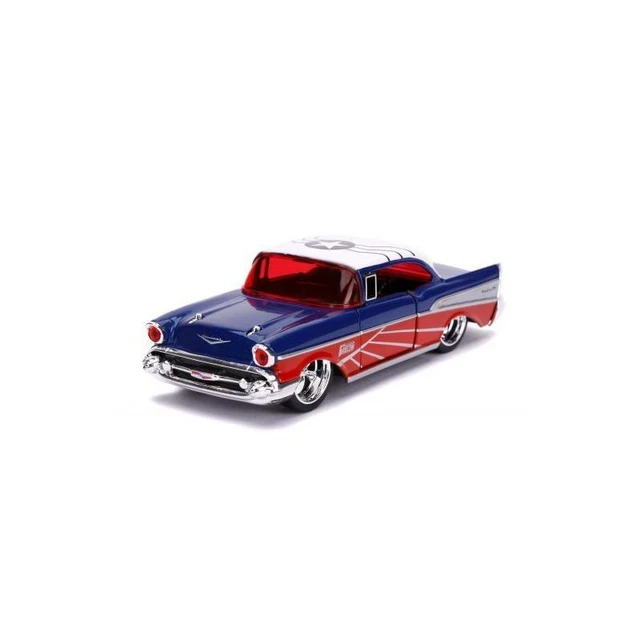 JADA31762 JADA 31762 CHEVROLET BEL-AIR-HARD TOP BI-COLOR MARVEL 1957 1/ ...