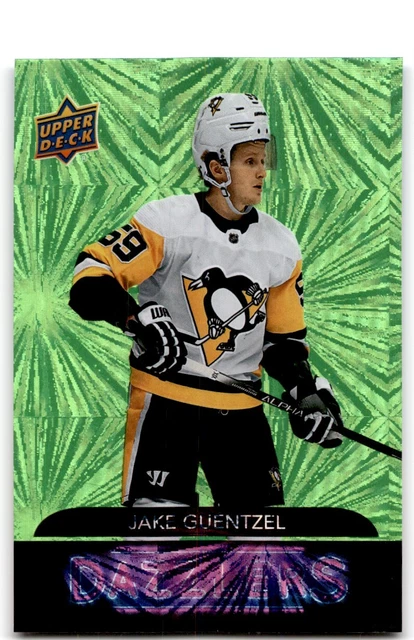 2020-21 UPPER DECK Dazzlers Jake Guentzel Pittsburgh Penguins #DZ-85 ...