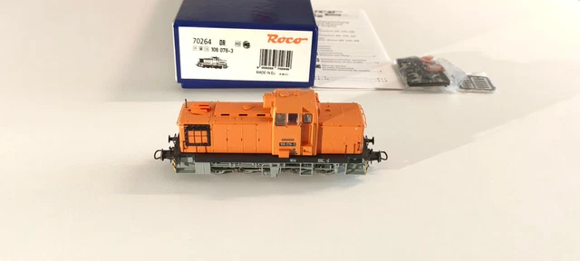 ROCO 70264 DR Diesellok BR 106 076-3 Goldbroiler (P306) EUR 249,99 ...