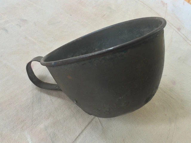 WW1 FRENCH ARMY Soldiers Drinking Cup Issue Type. Steel Maker Marked £ ...