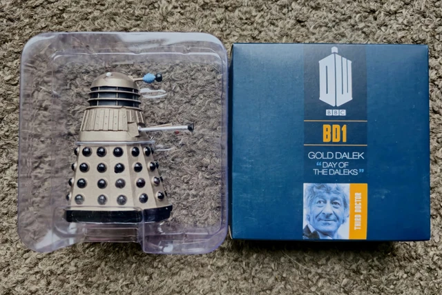 BBC DOCTOR WHO BD1 Gold Dalek Model 3rd Doctor 'Day of the Daleks ...