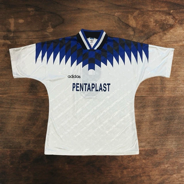 VINTAGE 80S ADIDAS Template Football Shirt ‘9’ Jersey Soccer Pattern ...
