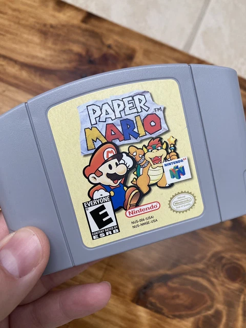 PAPER MARIO (NINTENDO 64, 2001) EUR 111,50 - PicClick FR