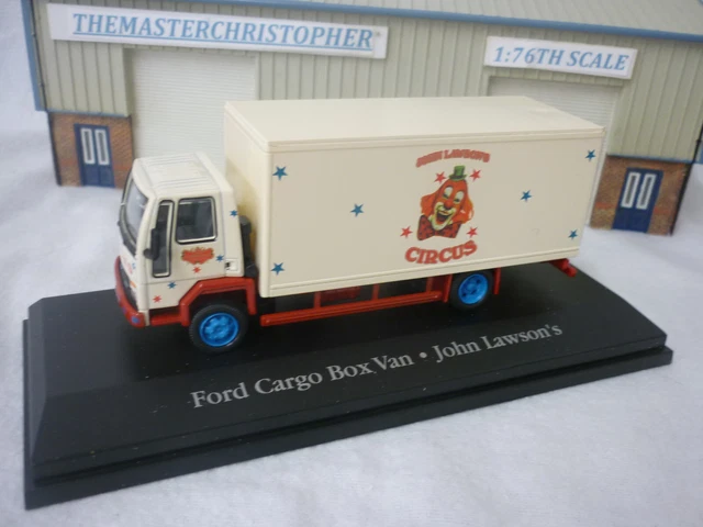 ATLAS EDITION/OXFORD/1:76TH TRUCK/SHOWMANS Ford Cargo Box John Lawson's ...