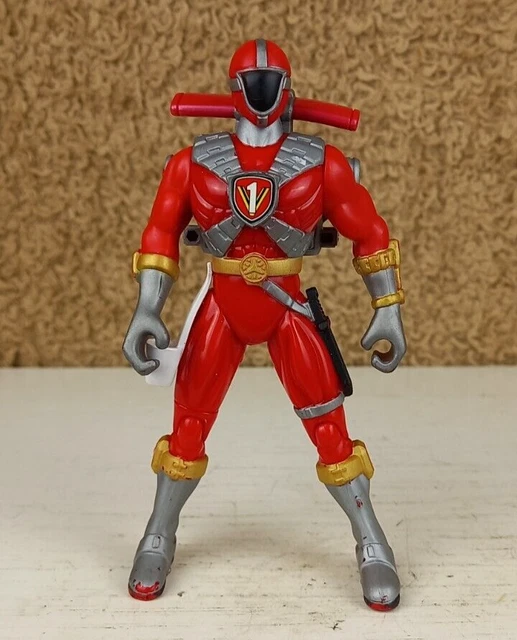 BANDAI POWER RANGERS Lightspeed Rescue RED MEGA BATTLE RANGER 5.5 ...