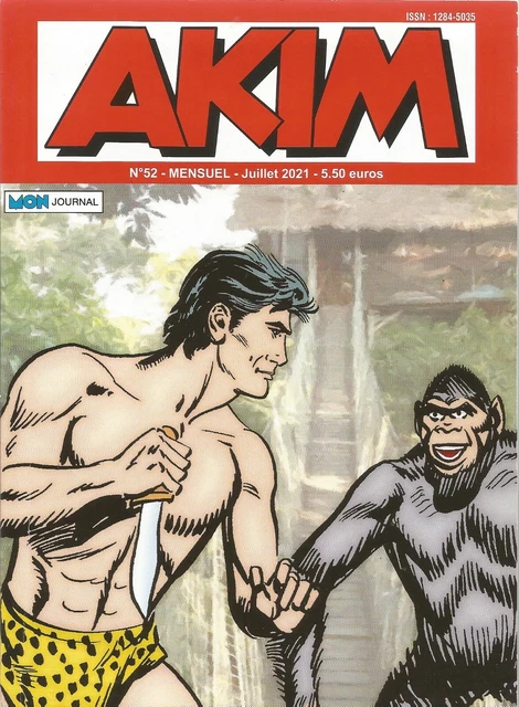 MON JOURNAL - Akim N° 52 - Juillet 2021 EUR 4,50 - PicClick FR