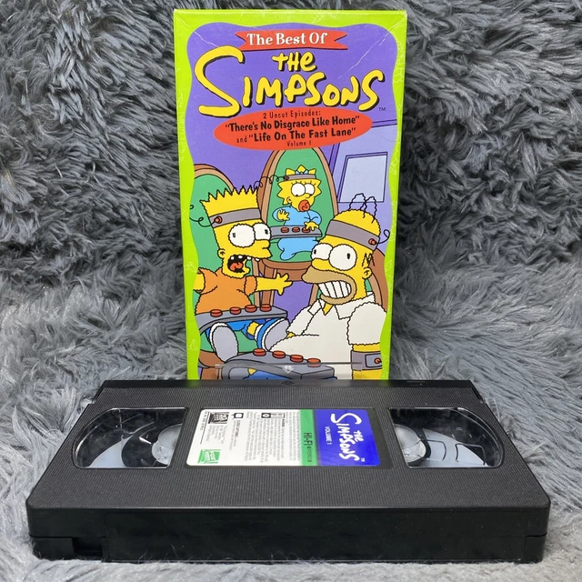 THE BEST OF the Simpsons Volume 1 VHS Tape 1997 There’s No Disgrace ...