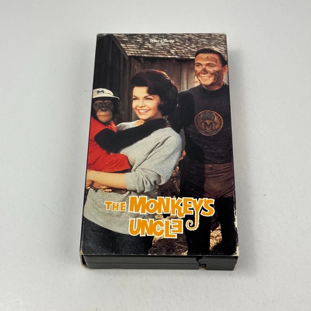 THE MONKEYS UNCLE VHS Videocassette Disney Annette Funicello Tommy Kirk ...