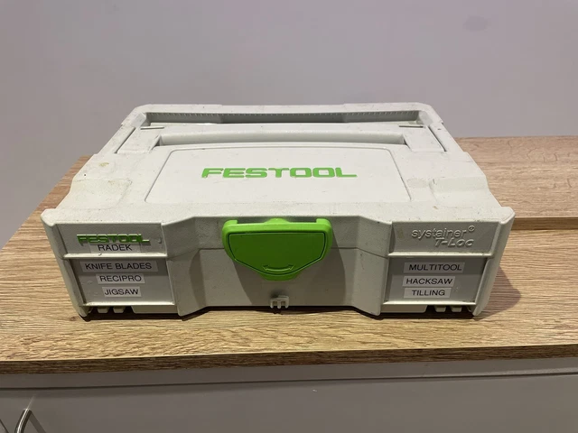 SYSTAINER 1 FESTOOL T Lock Tanos Cassetta degli attrezzi per trapano ...