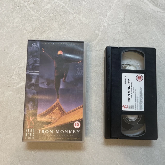 IRON MONKEY (VHS, 2001) Donnie Yen, special collector's edition ...