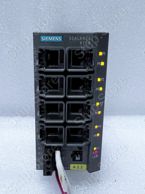 SIEMENS 6GK 5108-0BA00-2AA3 Scalance X108 Ethernet Switch £136.61 ...