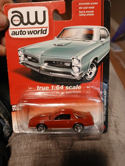 2013 AUTO WORLD 1984 Chevy Camaro Z28 Release 1 Ultra Red Chase £62.43 ...