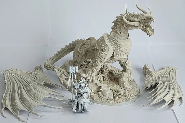 STORMCAST ETERNALS DRAKESWORN Templar / Lord-Celestant on Stardrake ...