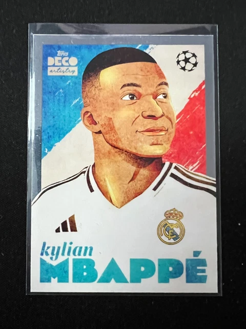 TOPPS DECO 2024-25 Kylian Mbappe Artistry Card. Real Madrid EUR 5,00 - PicClick DE