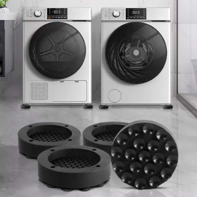 FURNITURE FEET PAD Washing Machine Feet Pads Universal Anti Vibration ... FURNITURE FEET PAD Washing Machine Feet Pads Universal Anti Vibration ...