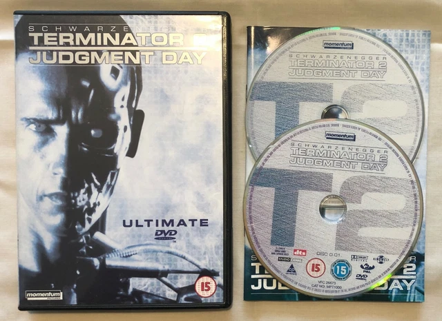 TERMINATOR 2: JUDGMENT Day (DVD) Arnold Schwarzenegger, 2 disques, cool ...