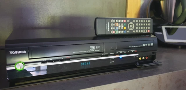 COMBI MAGNETOSCOPE DVD Copie Vhs Hdd Recorder Toshiba Rdxv48 ...