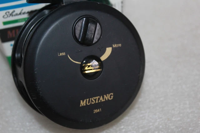 SHAKESPEARE MUSTANG 2641 Fly Fishing Reel With Fly Line Boxed £9.99 ...
