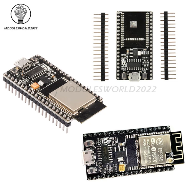 ESP32/ESP32S DEVELOPMENT BOARD NodeMCU-32S CH340 MICRO USB WiFi ...