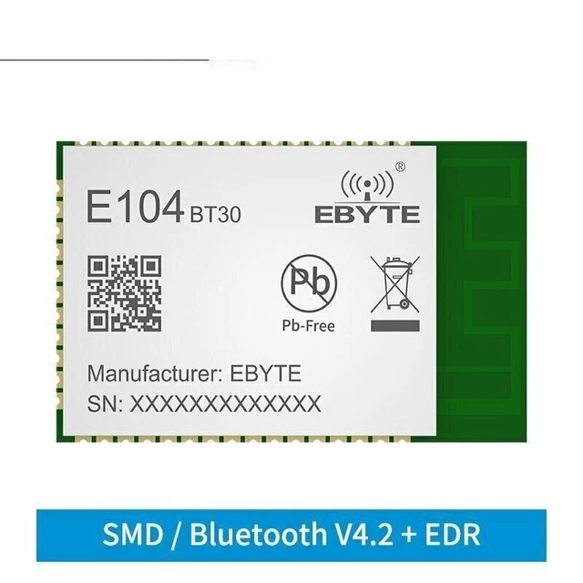 CSRA64215 AUDIO BLUETOOTH Module BLE V4.2 EDR 2.4GHz E104-BT30 Speaker ...