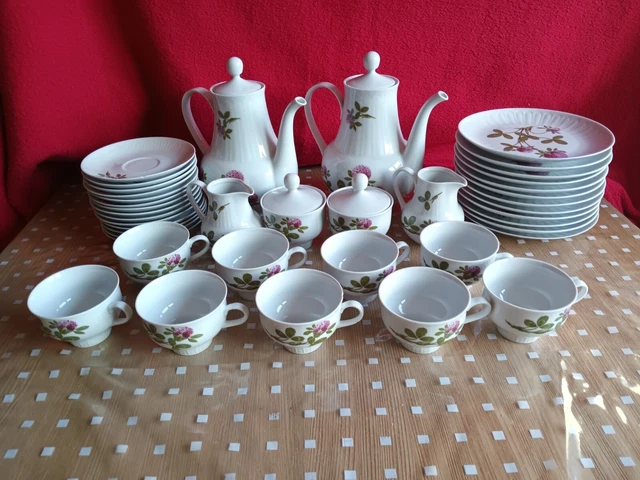 DDR KAFFEESERVICE&ILMENAU,GRAF VON HENNEBERG" PORZELLAN 45 teilig!! EUR 34,99 - PicClick DE
