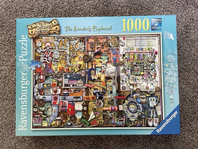 RAVENSBURGER COLIN THOMPSON The Inventor’s Cupboard 1000 piece jigsaw ...