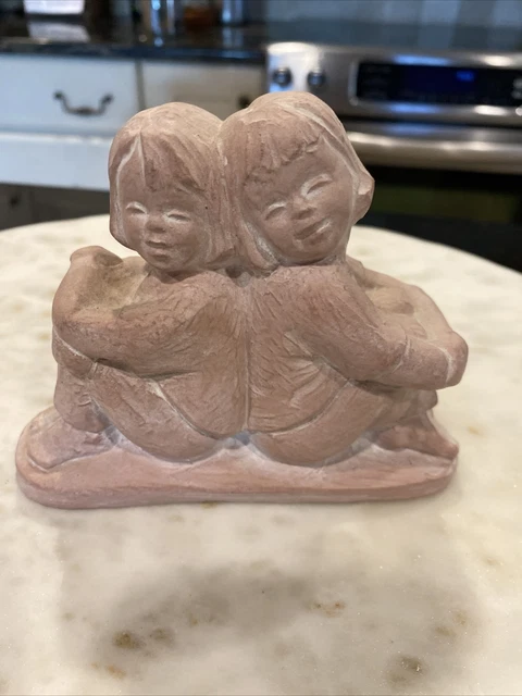 ISABEL BLOOM ART SCULPTURE Girls/Best Friends/Sisters Statue Hand ...