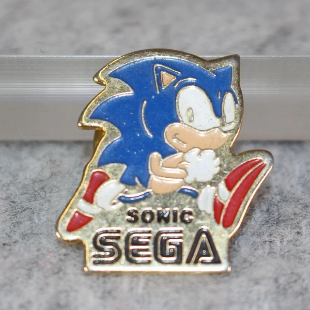 SEGA SONIC PIN Sonic The Hedgehog Logo Enamel Badge Rare HTF EUR 8,95 ...