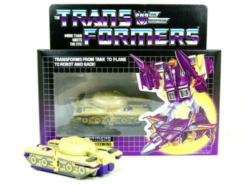 TRANSFORMERS G1 TRIPLE Changer Blitzwing Decepticons Model Action ...