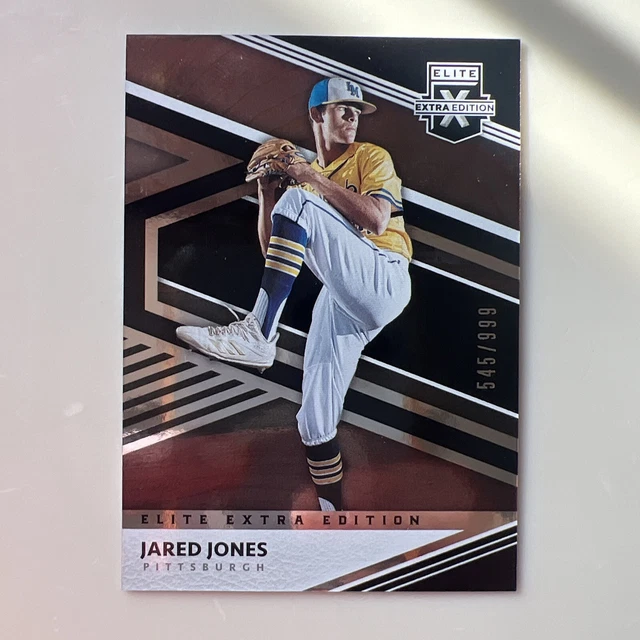 2020 JARED JONES PIRATES RC Panini Elite Extra Edition Decade Die-Cut ...