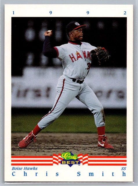 CHRIS SMITH 1992 Classic Best Set Break BASEBALL #423 Boise Hawks EUR 1 ...