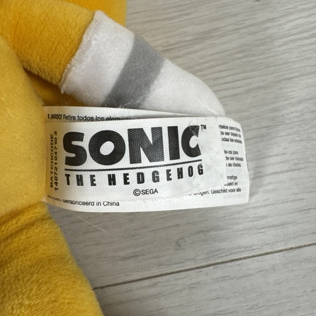 SONIC THE HEDGEHOG Plushie Stuffed Toy Tails - Very Good Condition £8. ...
