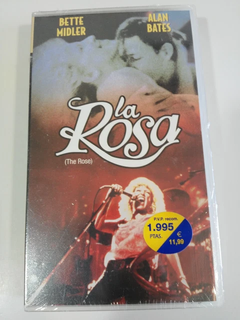 LA ROSA THE Rose Cinta Tape VHS Bette Midler Alan Bates Neuf EUR 27,90 ...