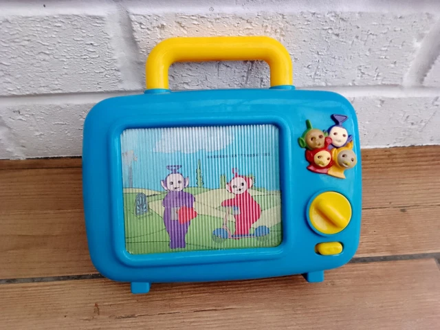VINTAGE TELETUBBIES PRESCHOOL Wind Up Musical Toy Television, 1996 £15. ...