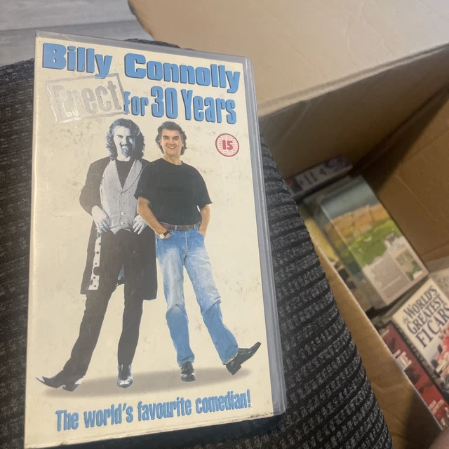 BILLY CONNOLLY - Erect For Thirty Years (VHS, 1998) £3.50 - PicClick UK